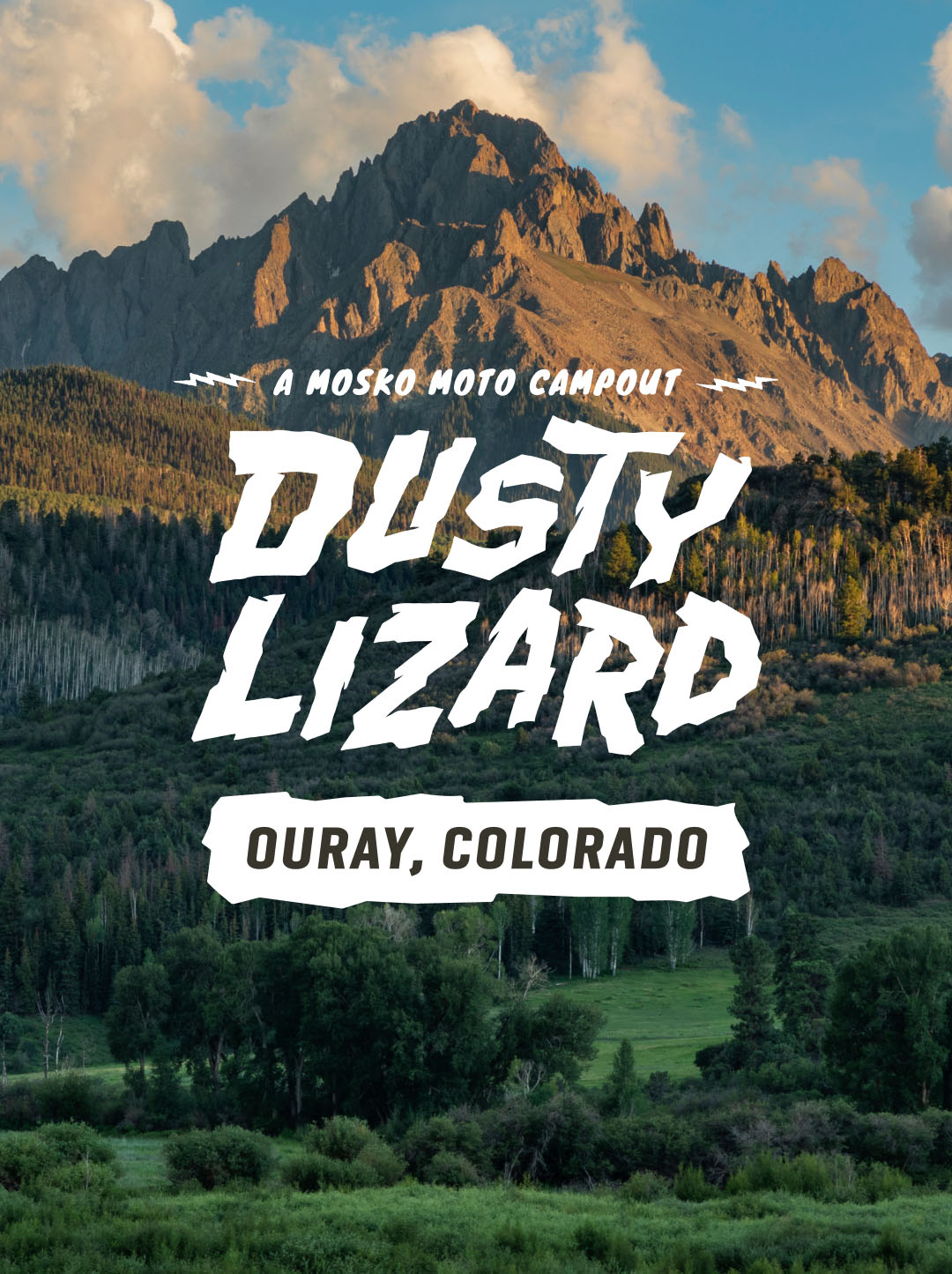 Dusty Lizard Campout Ouray - Mosko Moto