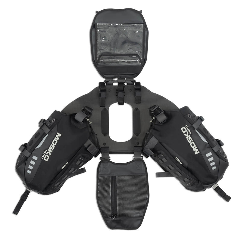 Reckless 80L V4.0 Motorcycle Luggage System | Mosko Moto
