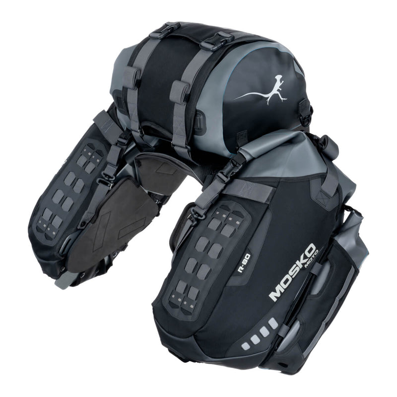 Reckless 80L V4.0 Motorcycle Luggage System | Mosko Moto