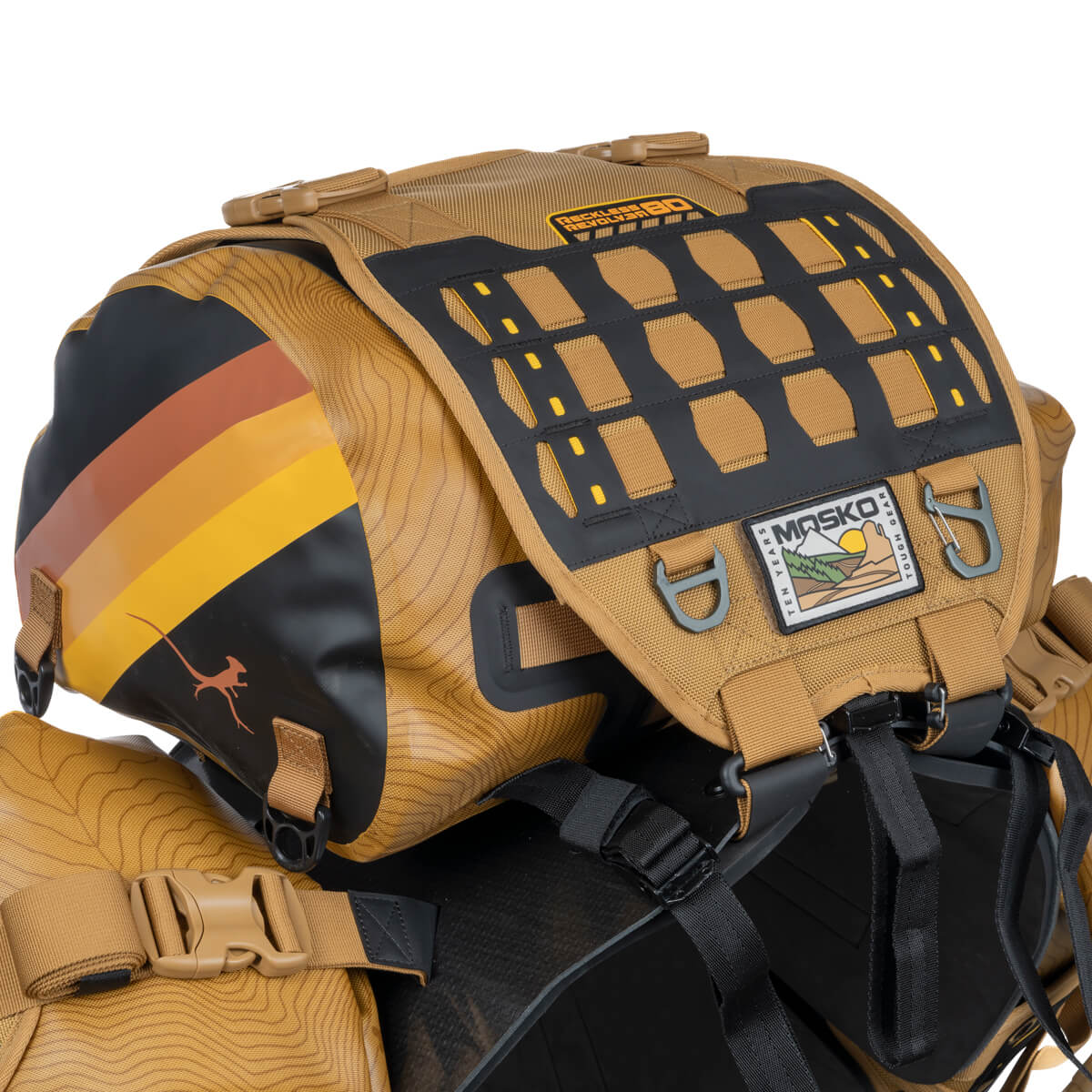 Reckless 80L V4.0 Motorcycle Luggage System | Mosko Moto