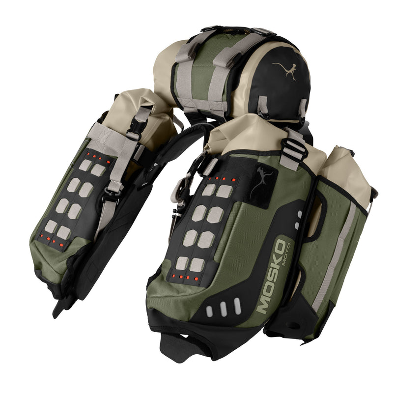 Reckless 40L V4.0 Motorcycle Luggage System | Mosko Moto
